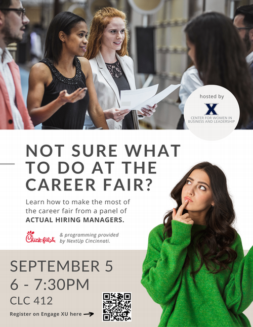 Career Fair Prep - Calendar | Xavier University