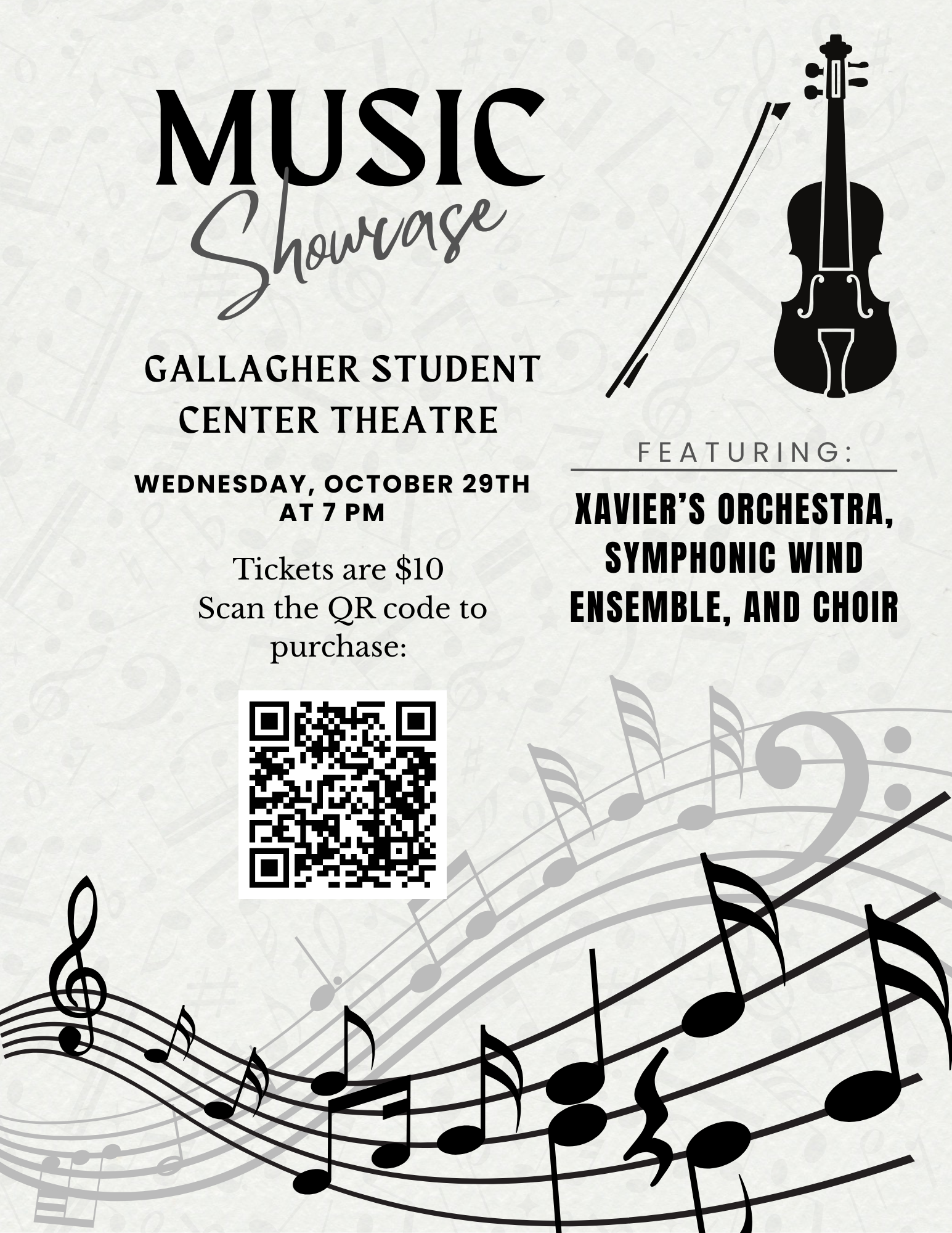 Xavier Music Showcase - Calendar | Xavier University