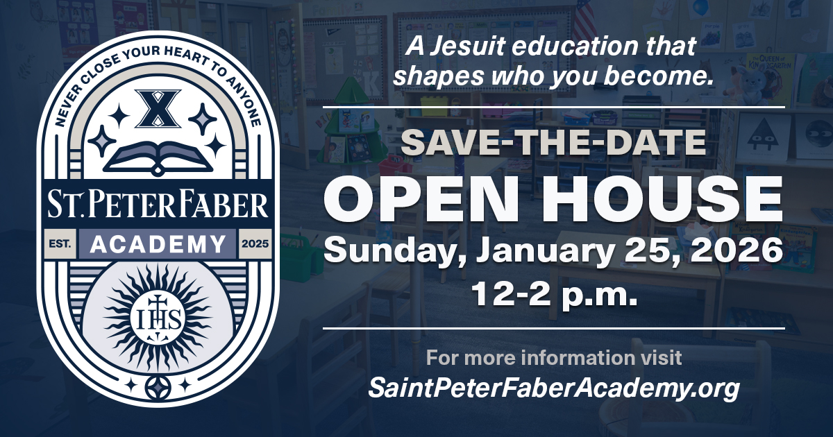 St. Peter Faber Academy Open House - Calendar | Xavier University