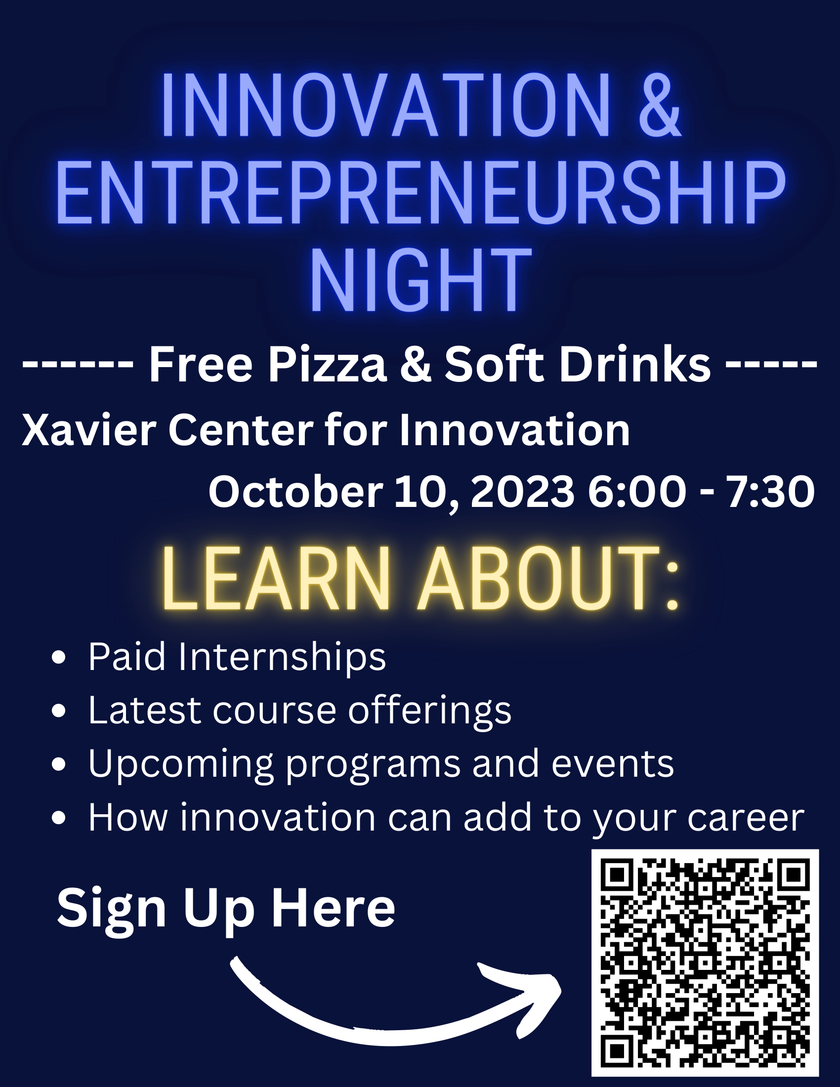 Event: Entrepreneurship & Innovation Night - Center for Innovation ...