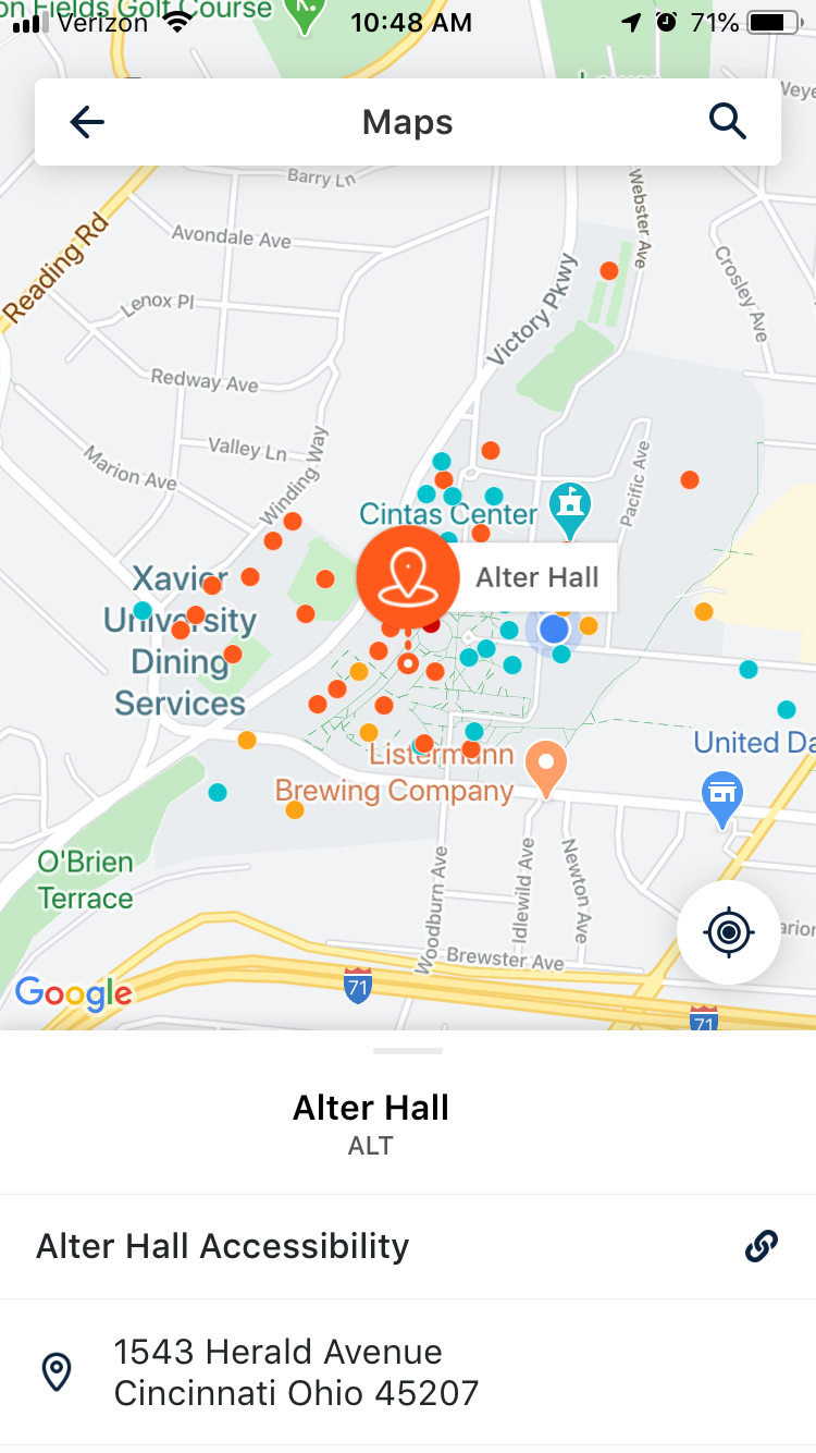 Mobile Accessibility Options - Mobile App | Xavier University