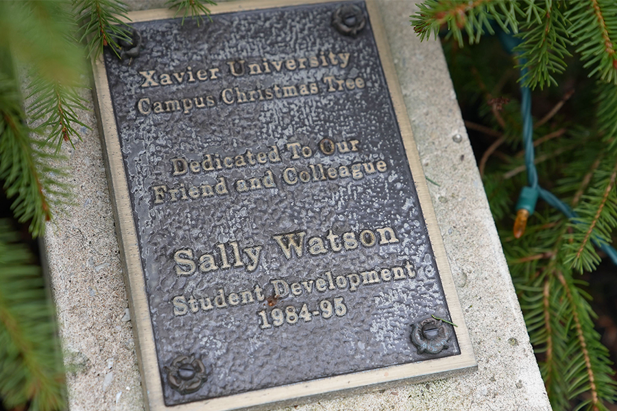 Who was Sally Watson, the namesake of Xavier’s Christmas Tree? - Xavier ...
