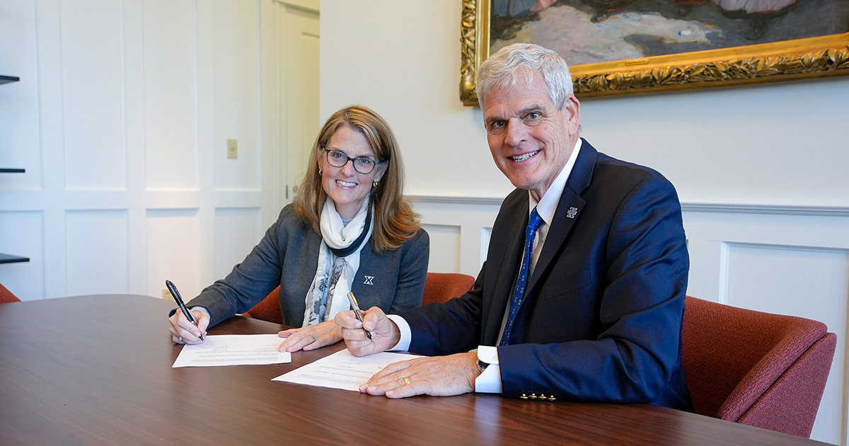 St. Xavier High School, Xavier University ink historic direct college ...