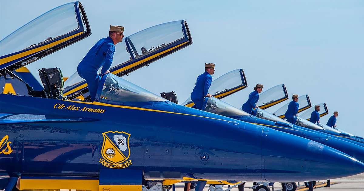 Guardian Blue Angel: Xavier alum Jen Murr joins elite demonstration ...
