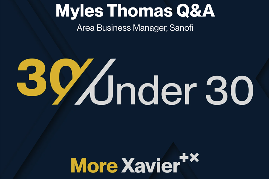 Myles Thomas Q&A - Xavier Now | Xavier University