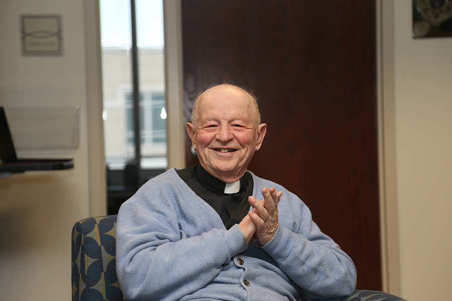 Xavier Remembers: Ben Urmston, S.J. - Xavier Now | Xavier University