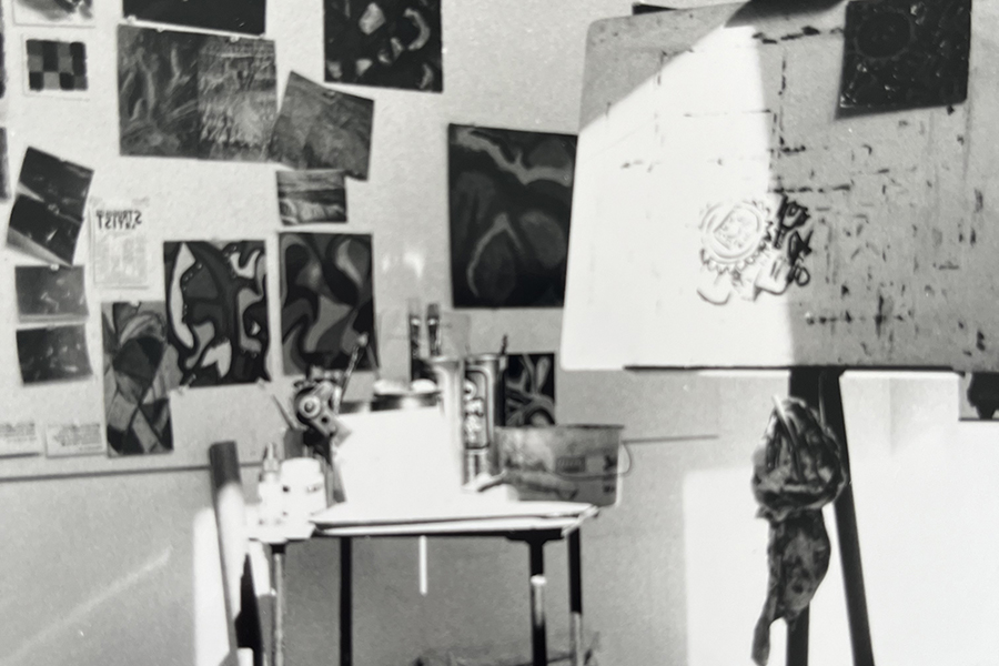 Xavier student curates art exhibit honoring her grandfather, former ...
